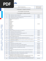Lista Coduri Investigatii Imagistica | PDF