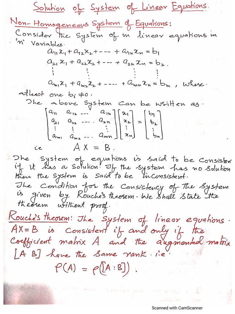 Matrice Lec 4,5.B.Tech | PDF