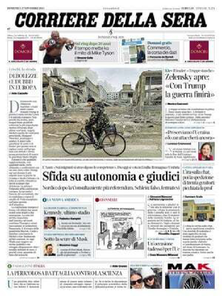 Corriere Della Sera 073418923 | PDF