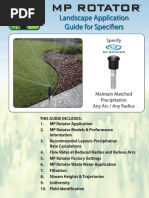 Toro Nozzle Chart | PDF