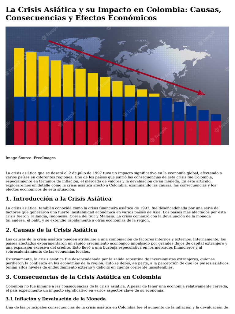 How Could The Asian Crisis That Began On July 2, 1997 Have Had An ...