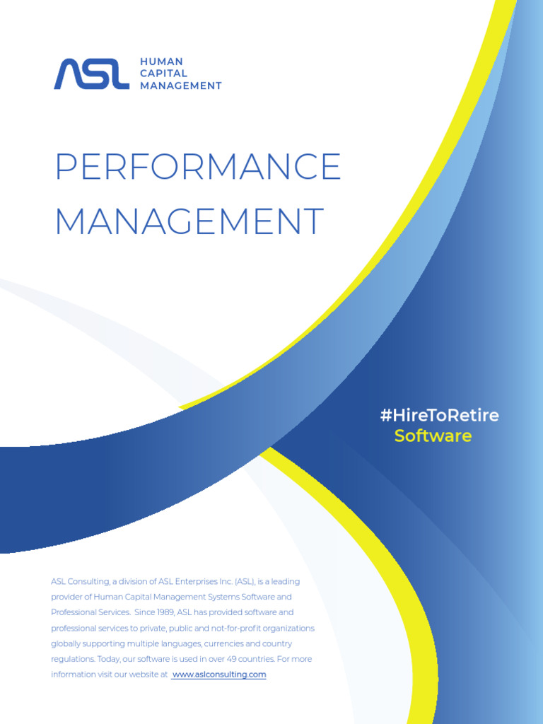 Performance Management | PDF | Human Resource Management | Business