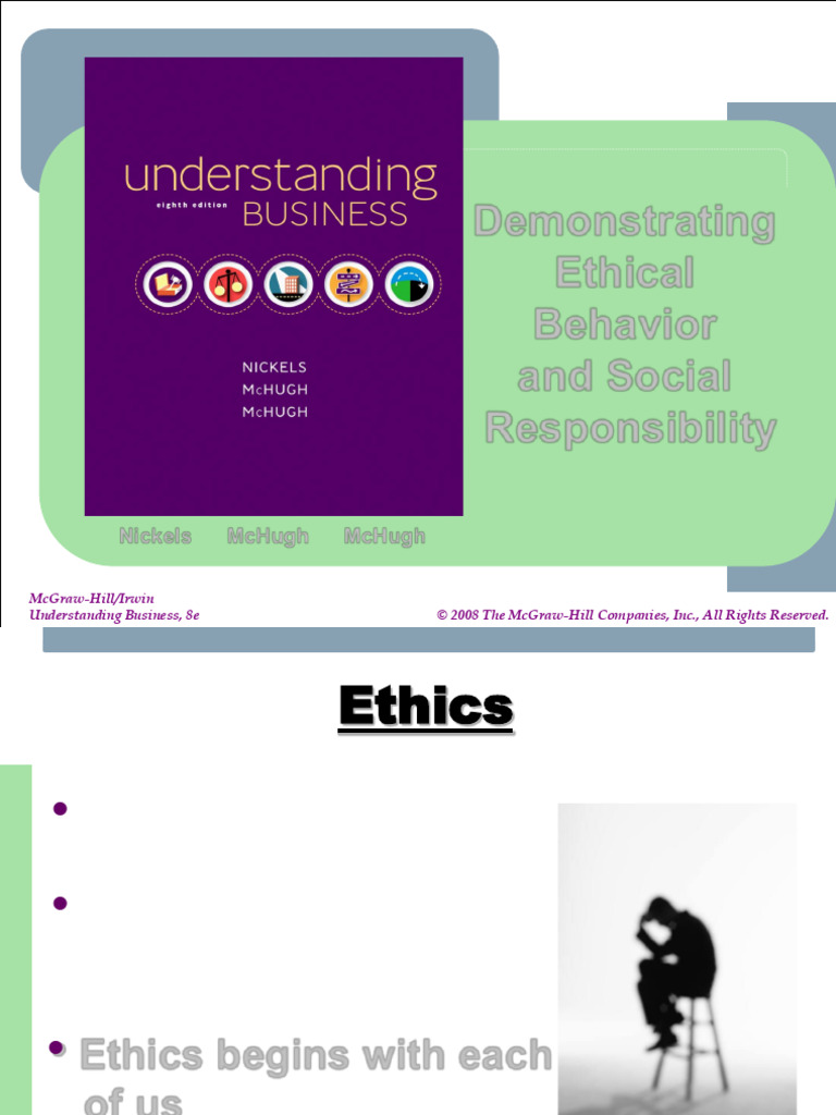 Chapter 03 Ethics 2022 2023 | PDF | Corporate Social Responsibility ...