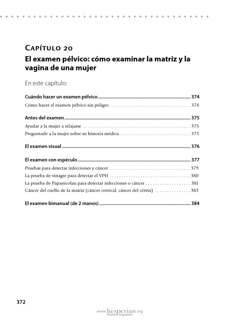 Especulo Tacto Bimanual | PDF | Especialidades Medicas | Reproducción ...