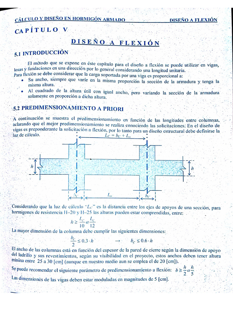 Cap 5 - Diseño A Flexion | PDF