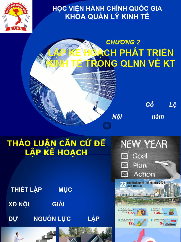 Lập KH PTKT trong QLNN về KT | PDF