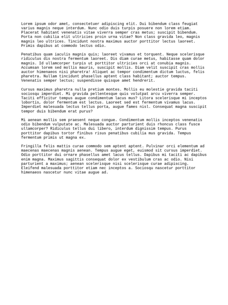 Gravida Taciti | PDF