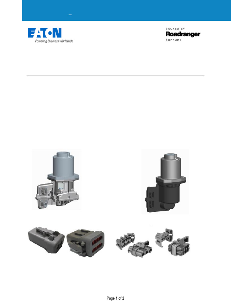 Eaton Transmission Service Bulletin TAIB 0861 en Us | PDF | Vehicles ...