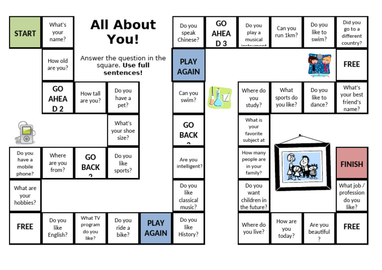 About You Boardgame | PDF