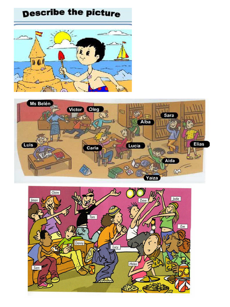 Describe The Picture | PDF