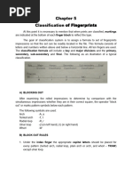 Henry Classification | PDF | Hand | Fingerprint
