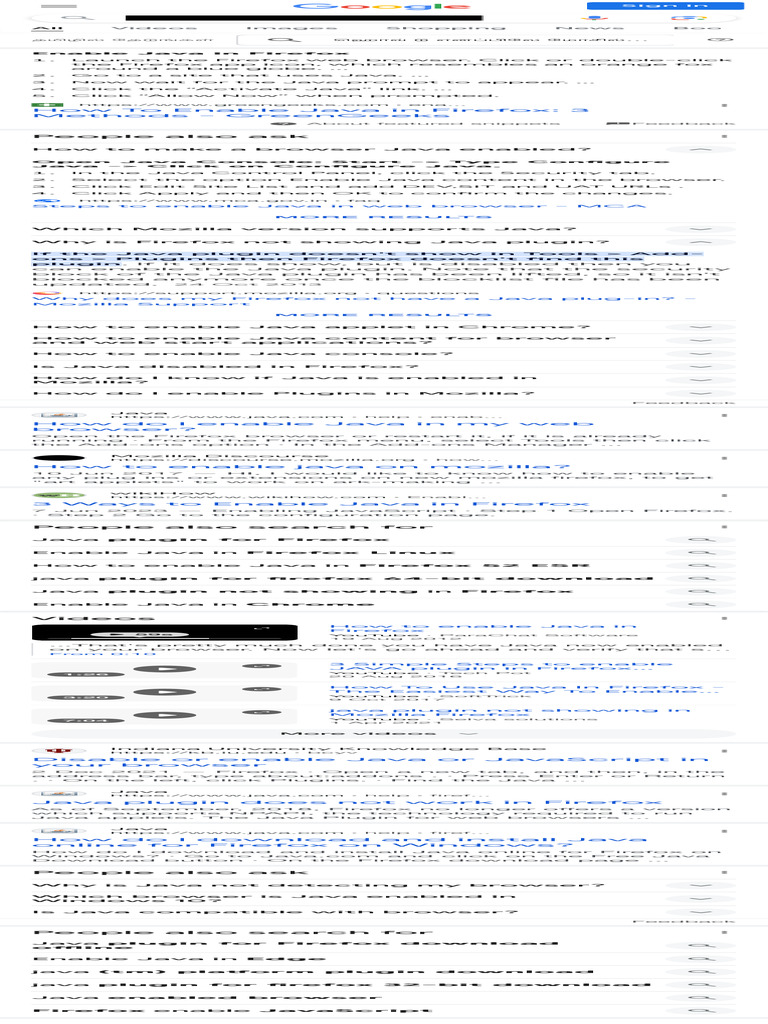 How To Enable Mozilla in Java - Google Search | PDF | Software ...