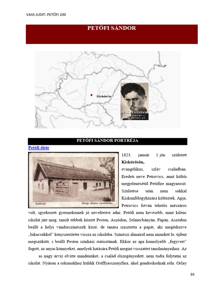 Petofi Sandor | PDF
