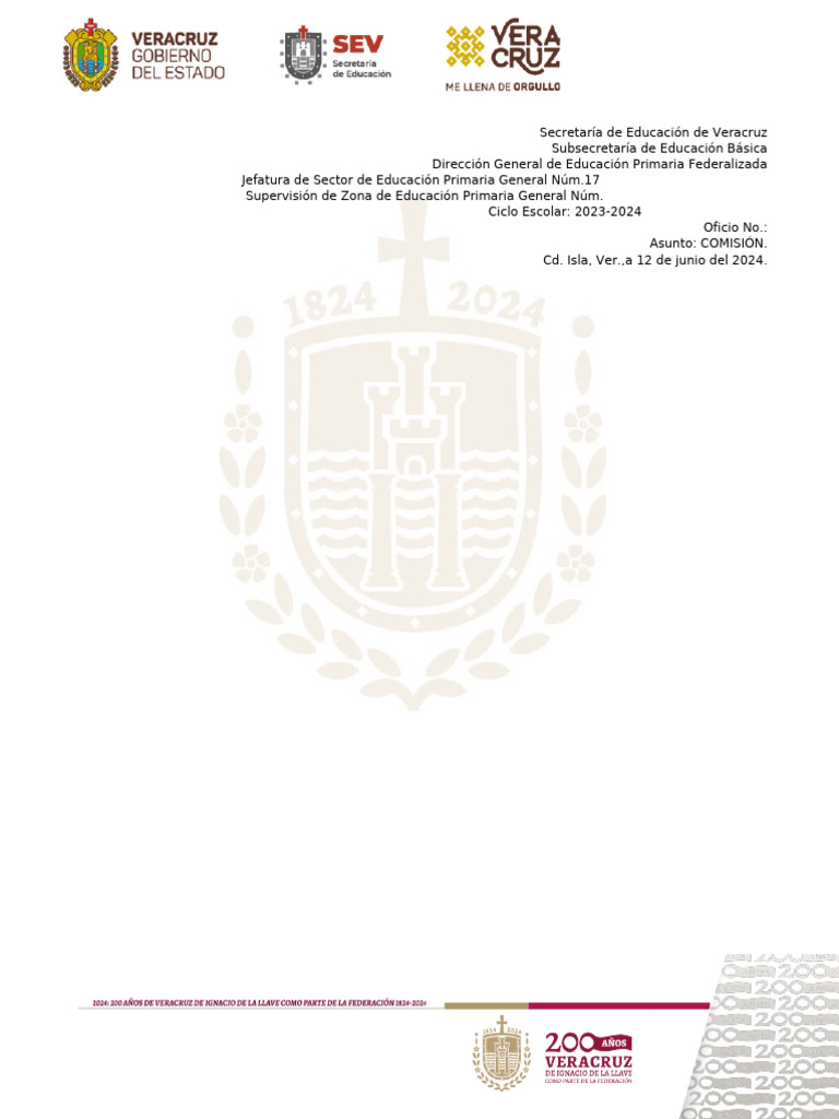 Hoja Membretada | PDF