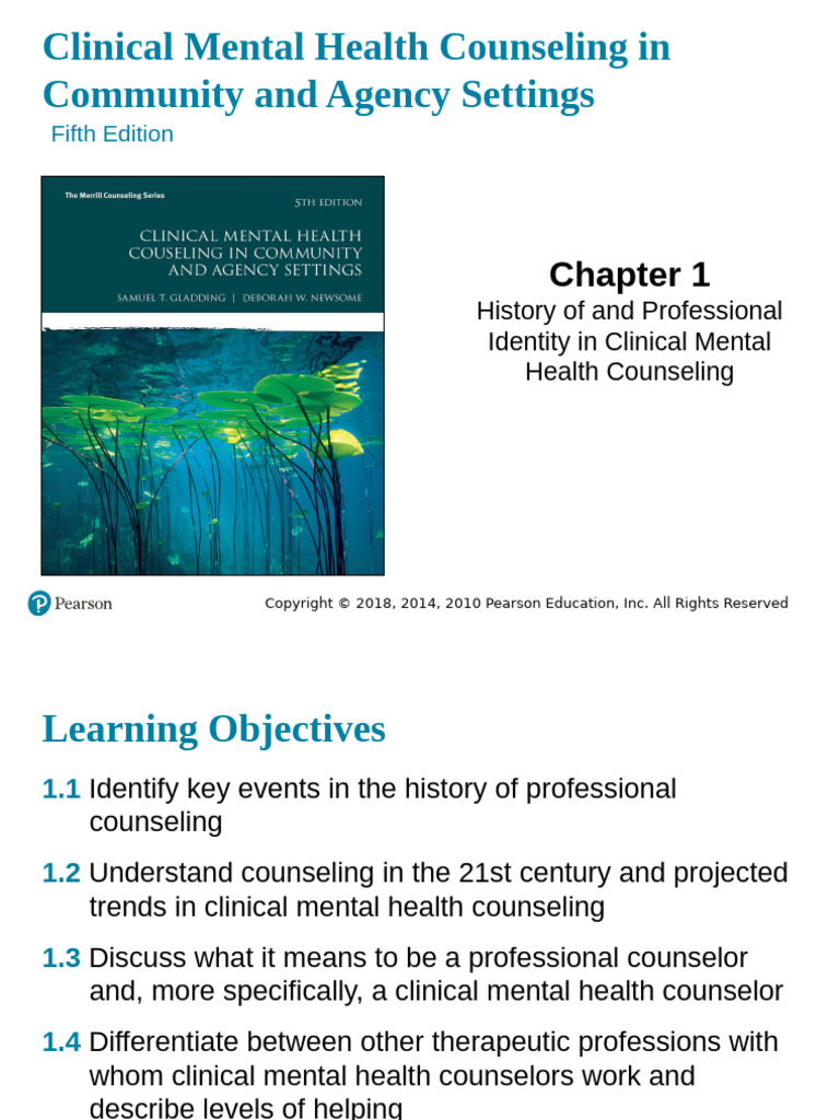 ch01 PPT Accessible | PDF | Counseling Psychology | Psychotherapy