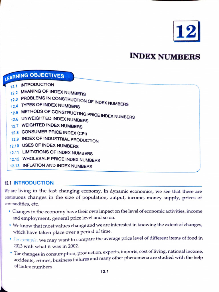 Index Number | PDF