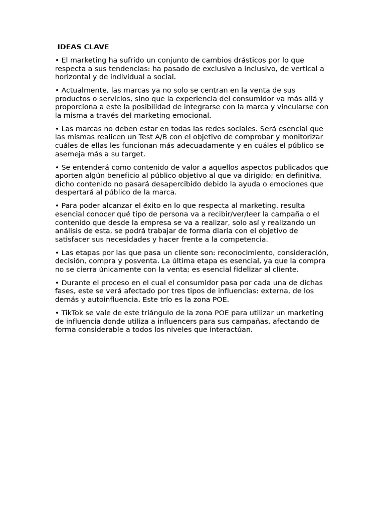 Ideas Clave | PDF