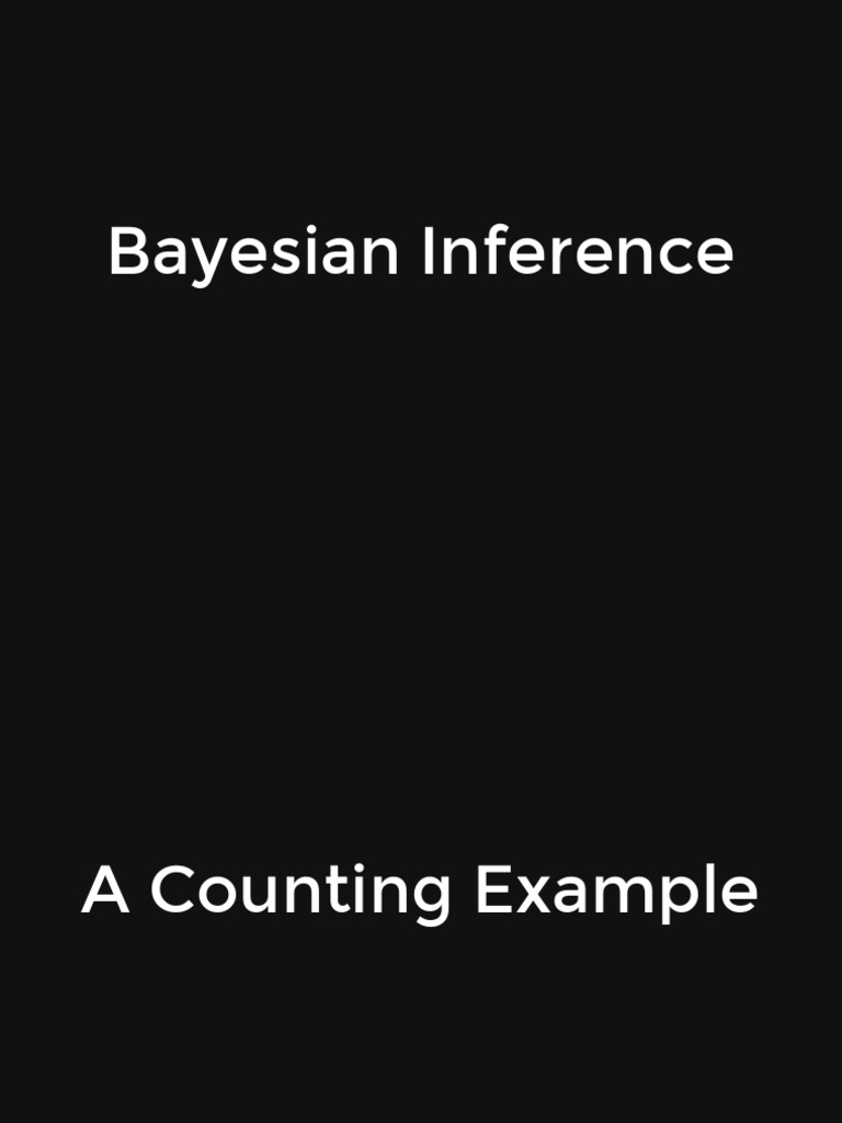 Bayesian Inference - Full | PDF | Statistical Inference | Bayesian Inference