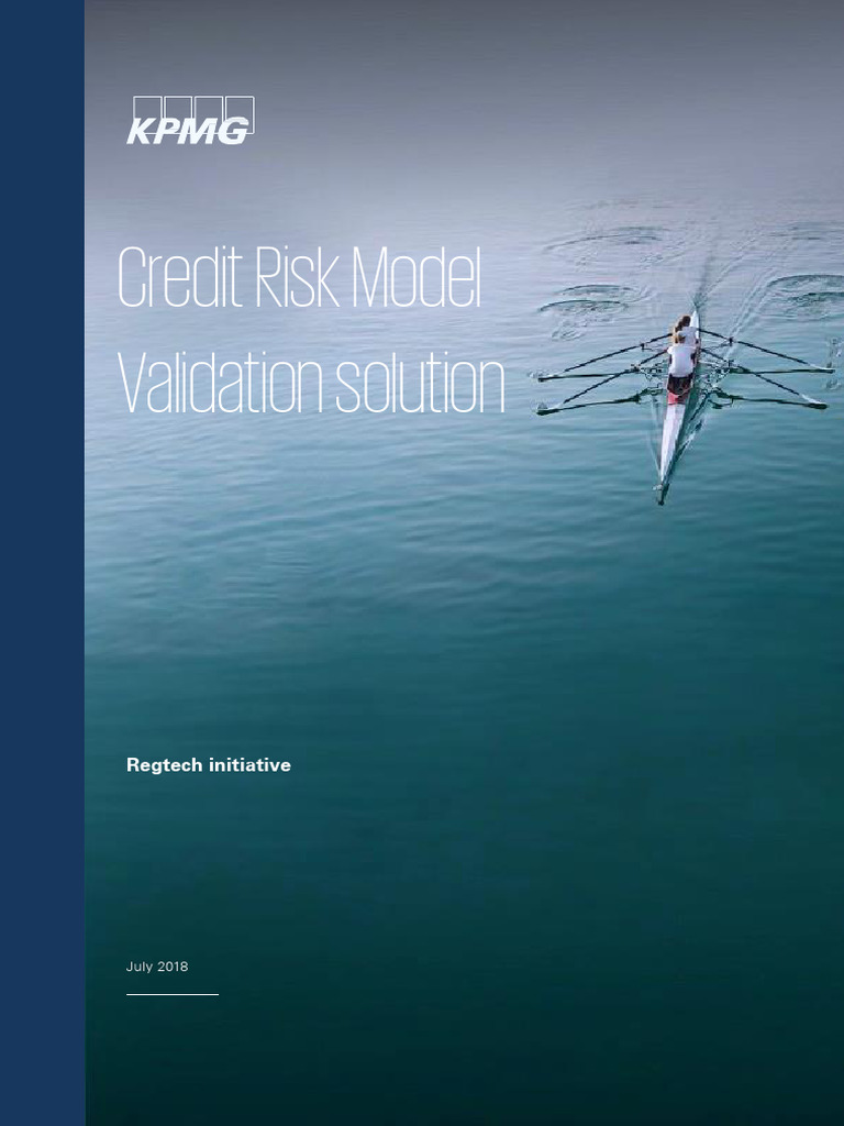 Credit Risk Model Validation Solution | PDF | Basel Iii | Sas (Software)