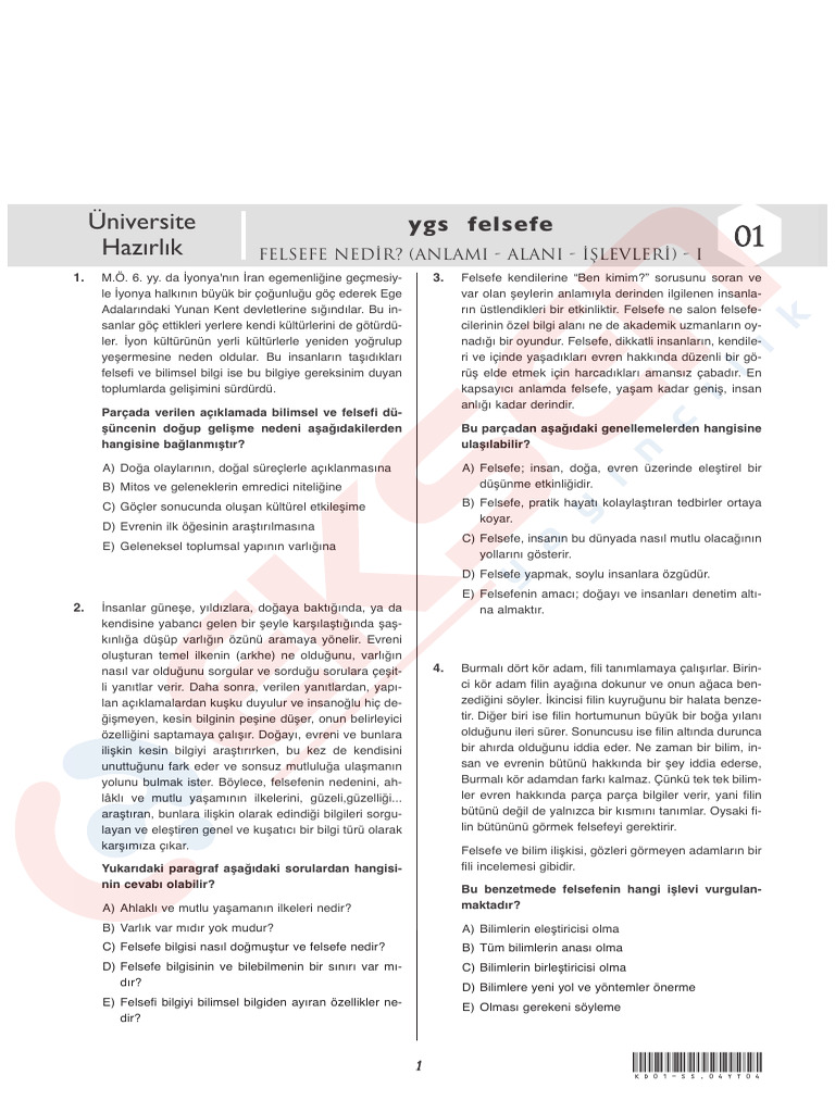 05 Felsefe | PDF
