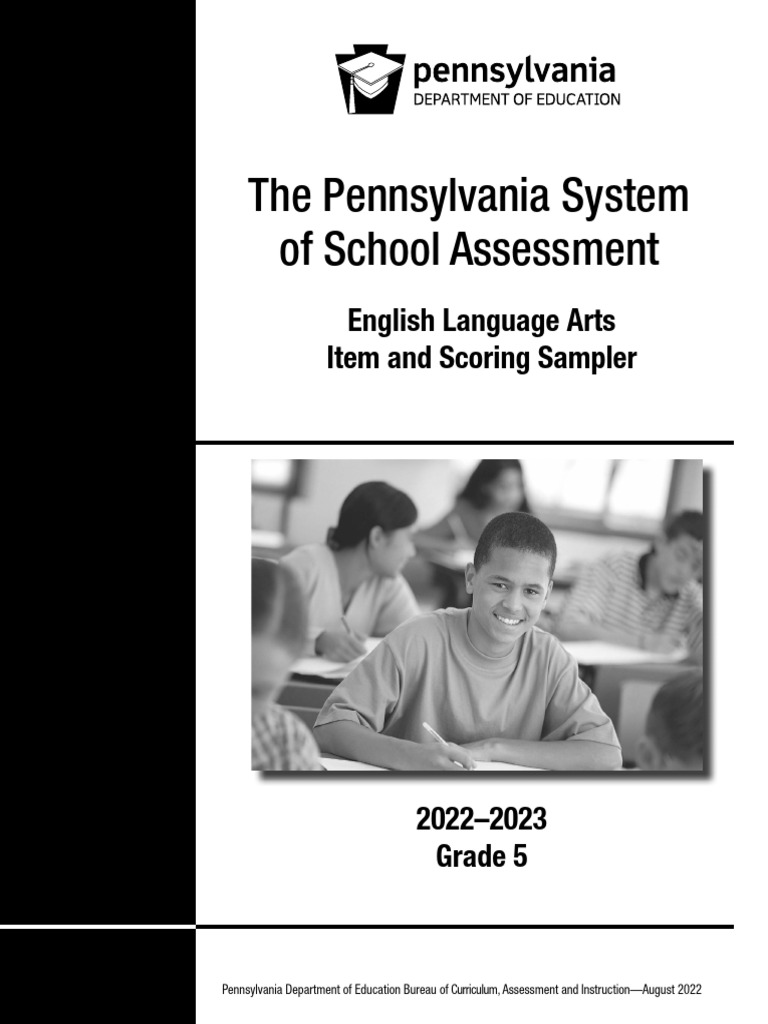 2022 PSSA ISS ELA Grade 5 | PDF | Multiple Choice | Weightlessness