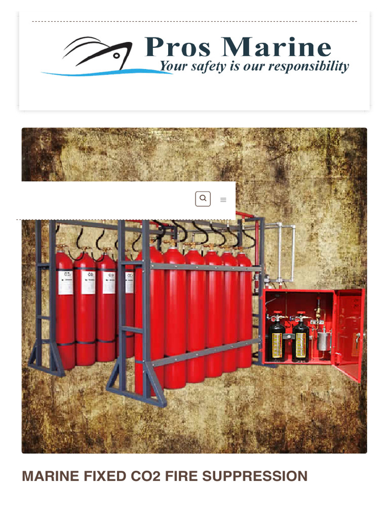 Fixed Co2 Fire Suppression System | PDF | Carbon Dioxide | Carbon ...