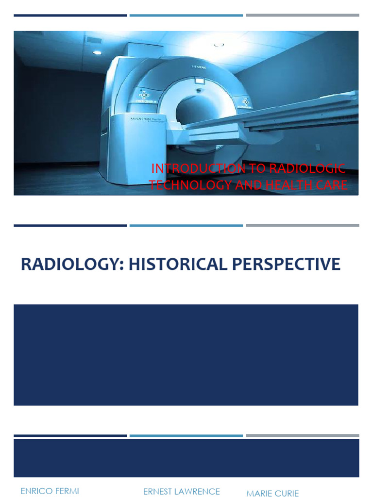Introduction To Radiologic Technology and Health Care Lec4!10!03 23 ...