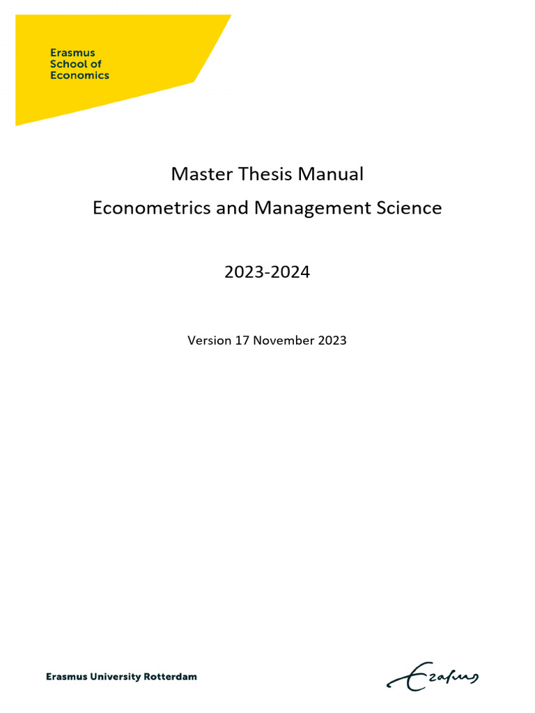 Thesis Manual | PDF | Thesis | Plagiarism