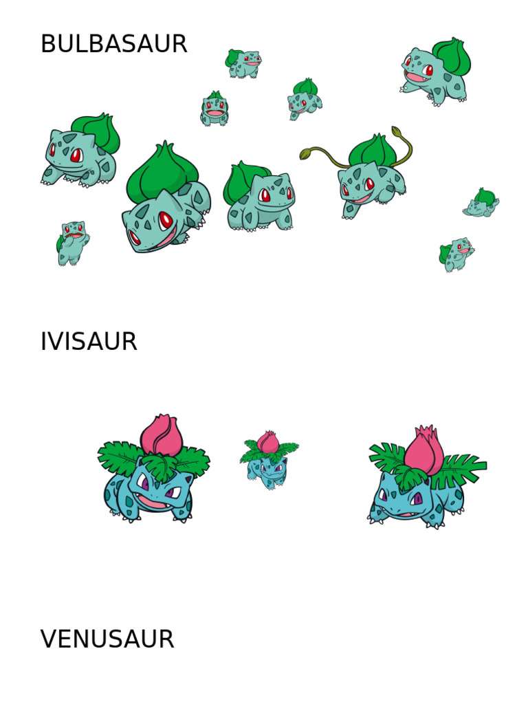 Bulbasaur | PDF | Religion & Spirituality