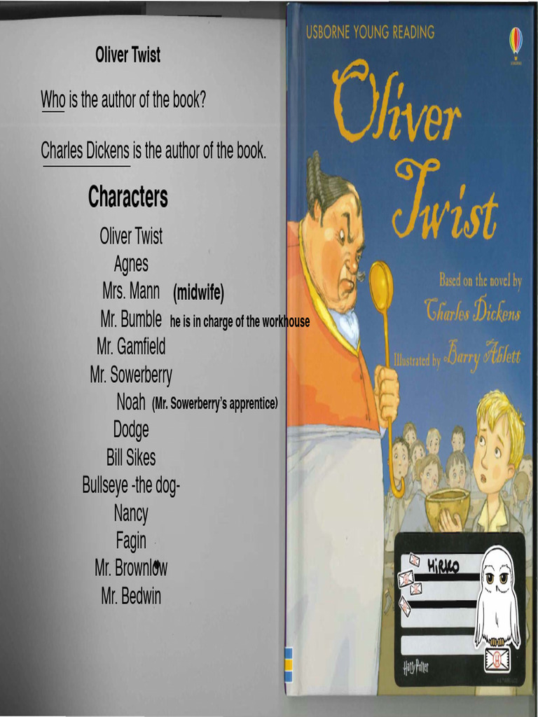 Oliver Twist | PDF | Charles Dickens Characters | Oliver Twist