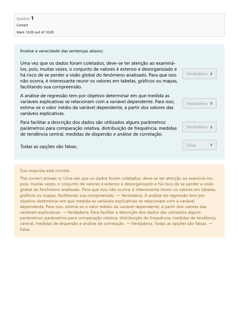 Atividade3 - Attempt Review | PDF | Mediana (Estatística) | Modo (Estatística)