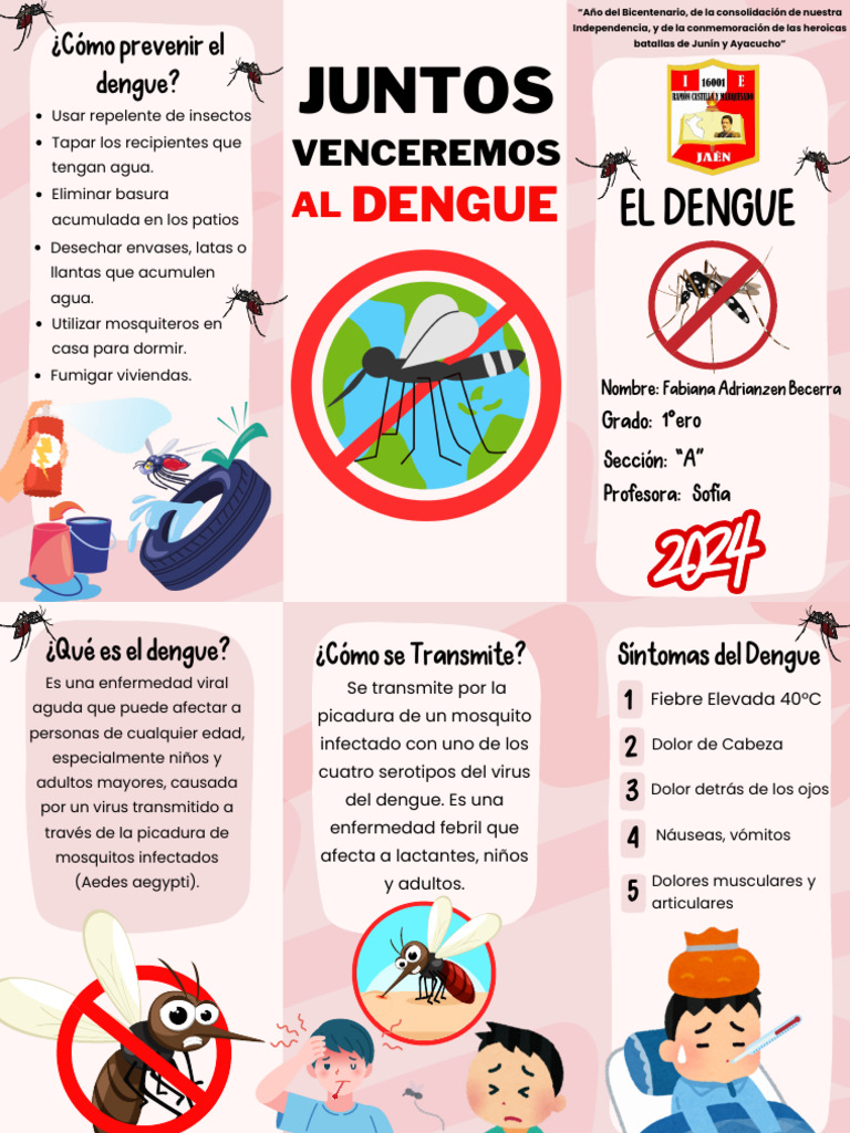 Tríptico Dengue | PDF