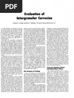 Intergranular Corrosion Testing Overview | PDF | Corrosion | Metallurgy
