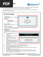 ID Card Sizes | PDF | Identity Document | Printer (Computing)