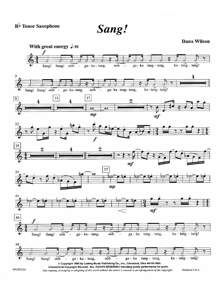 Sang Tenor | PDF