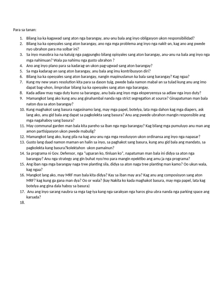 BAD Questions EDITED | PDF