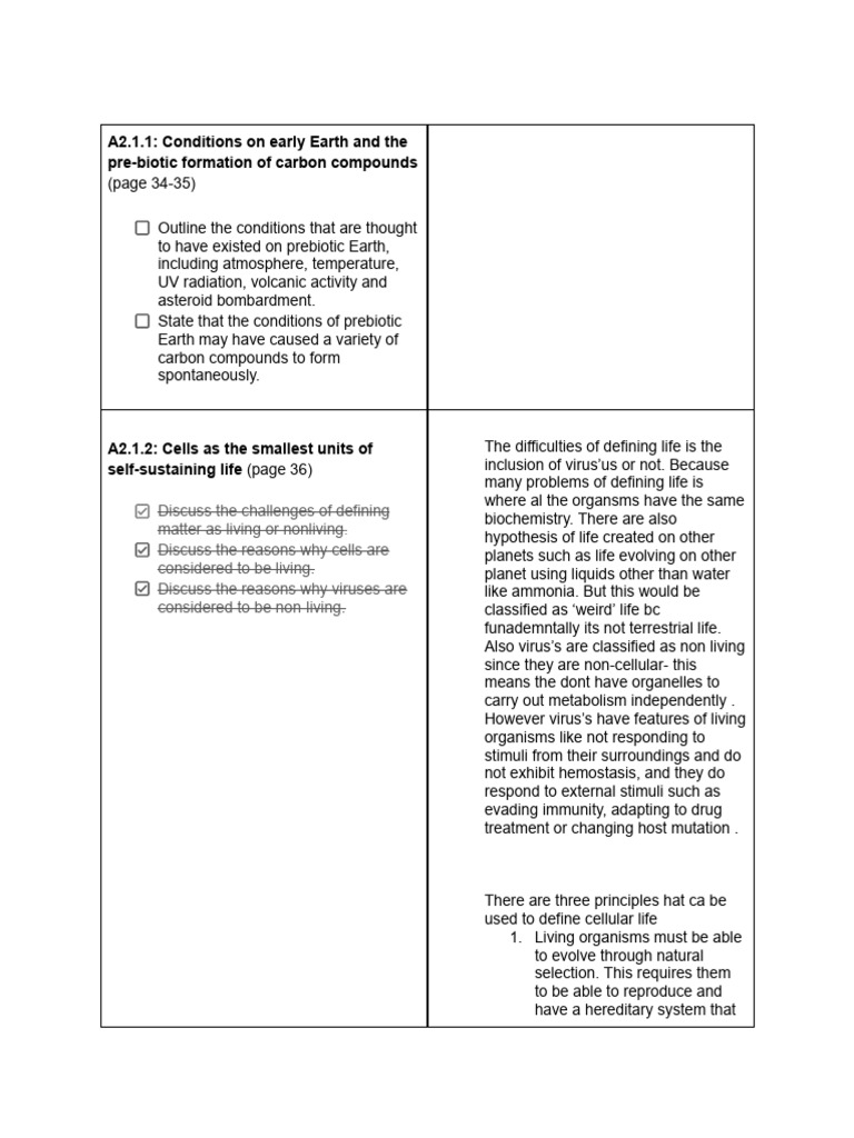 Biology Unit 4 Notes | PDF | Life | Cell Potency