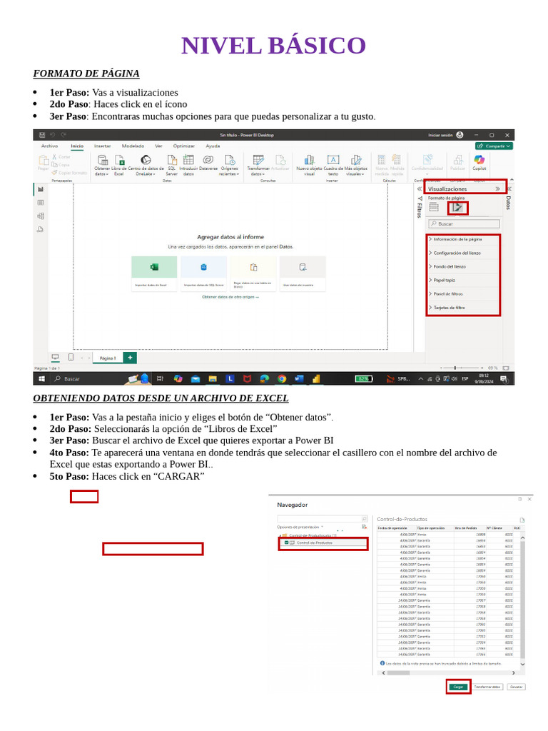 Power Bi Nivel Basico | PDF | Crecimiento personal y profesional | Informática