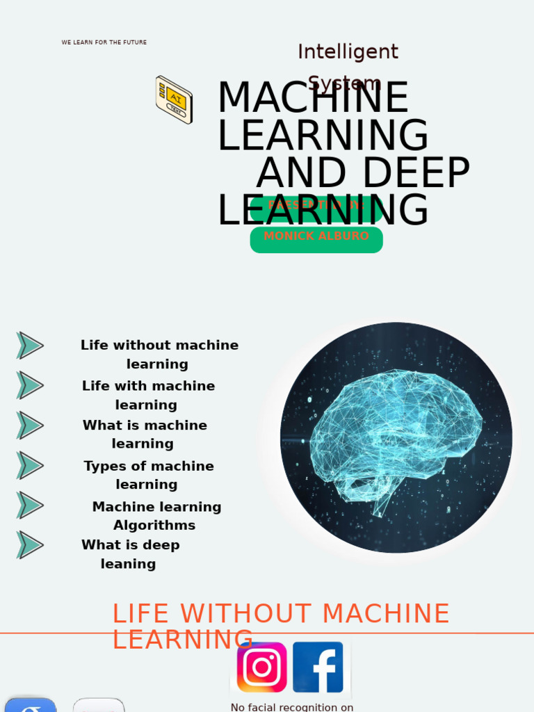 Machine Learning and Deep Learning | PDF | Machine Learning | Deep Learning