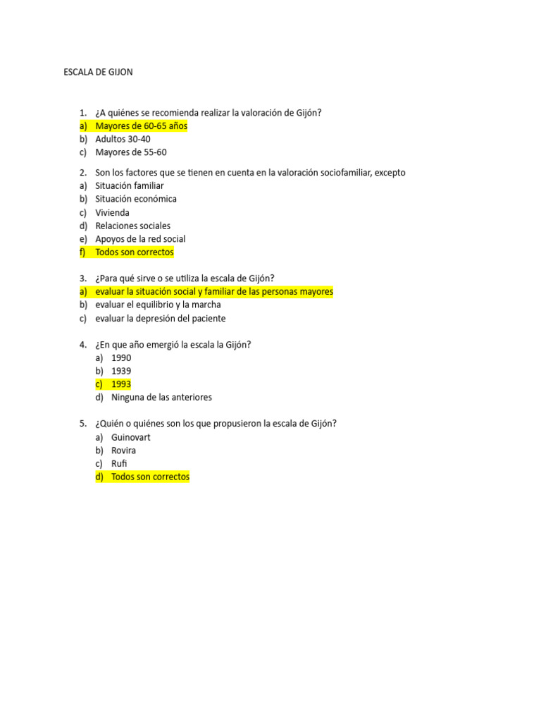 Escala de Gijon-1 | PDF | Ciencias sociales | Estilo de vida
