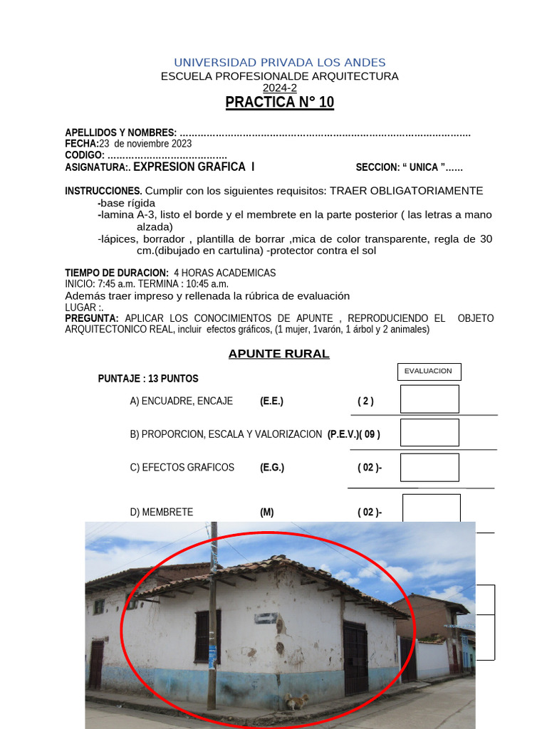 Practica #11 Apunte Rural | PDF