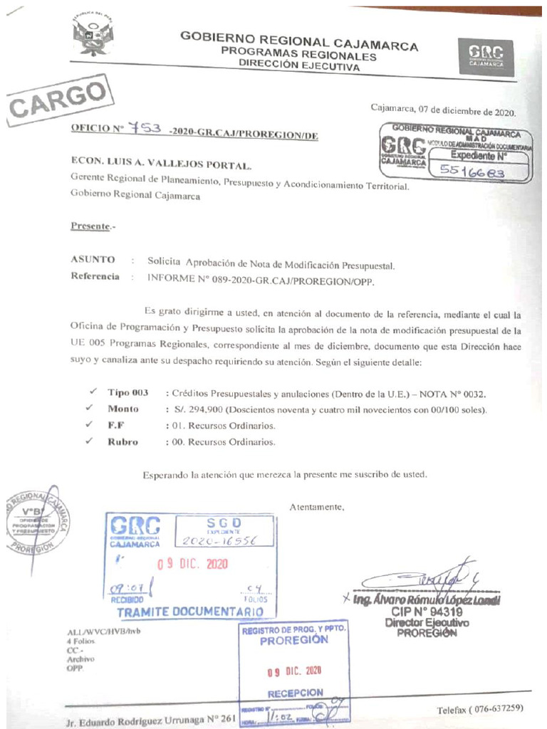 Exportacion | PDF | Presupuesto