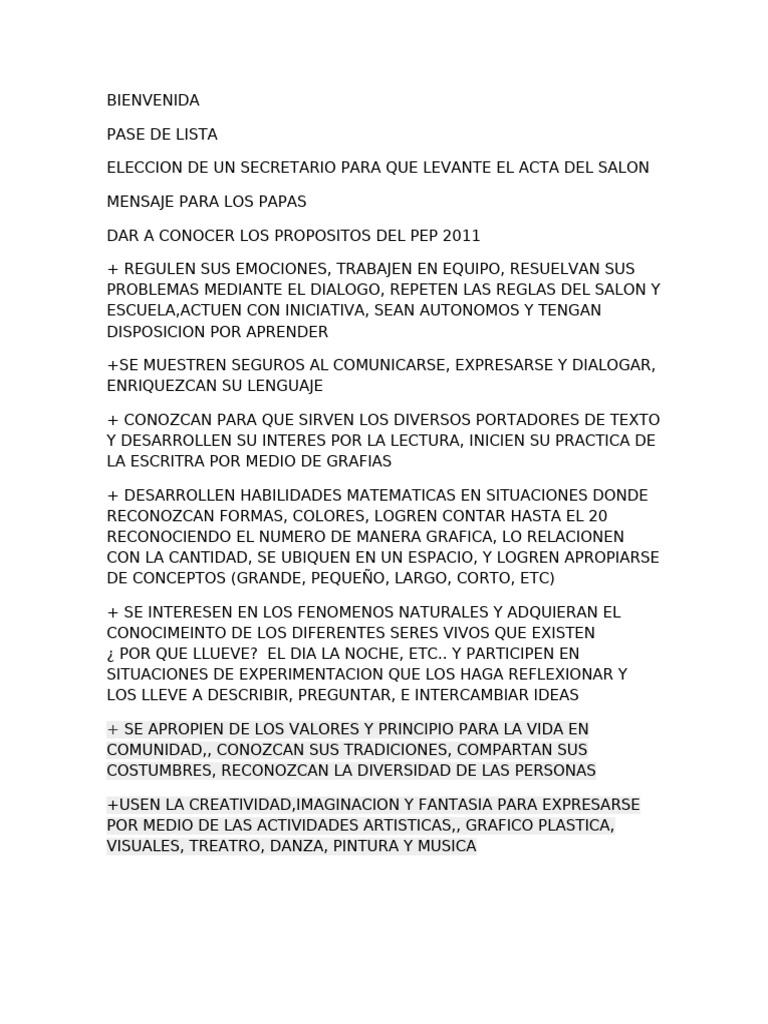 Actividades y Valores para el Aula | PDF