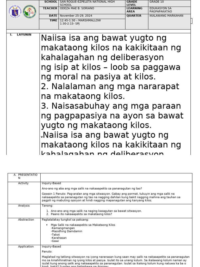 DLP ESP W5 Nov 25 | PDF