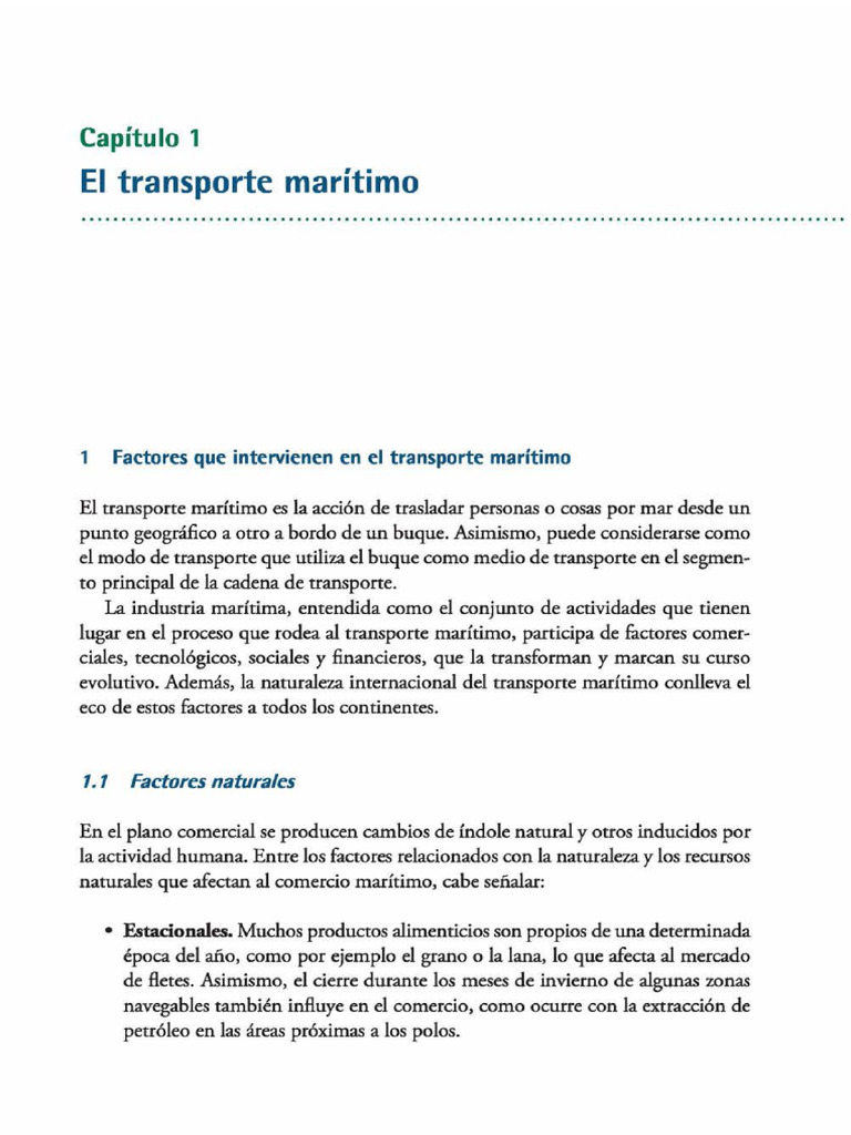 Transporte Maritimo | PDF