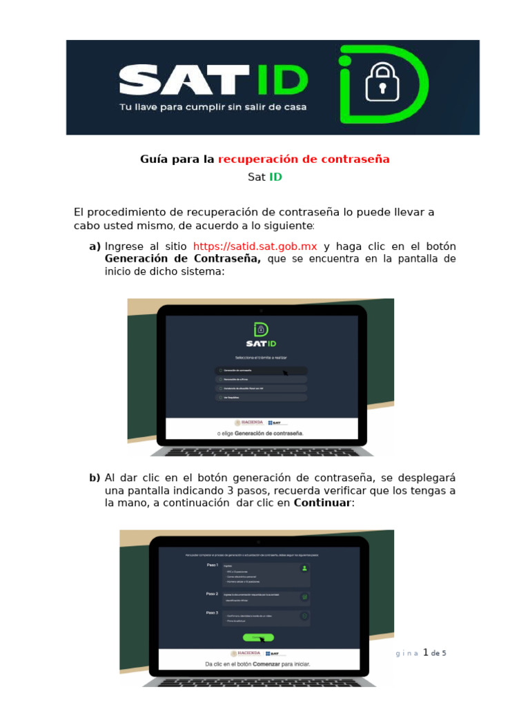 Manual Sat | PDF | Contraseña | Informática