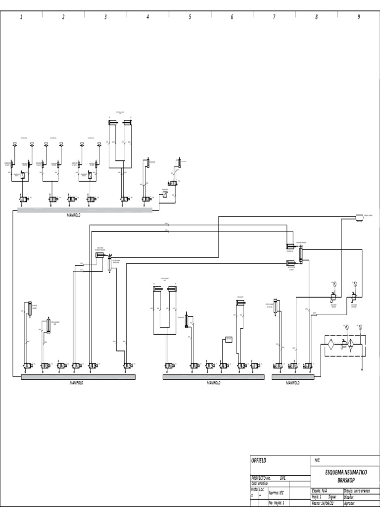 Plano Neumatico Linea Braskop | PDF