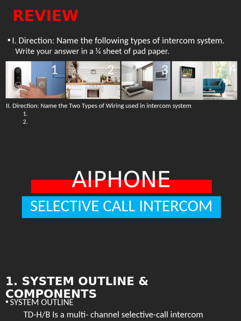 AIPHONE | PDF | Home & Garden | Computers