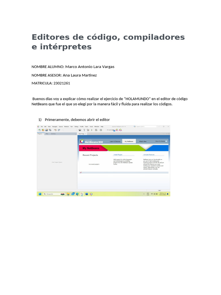 Editores de Codigo, Compiladores e Interpretes | PDF
