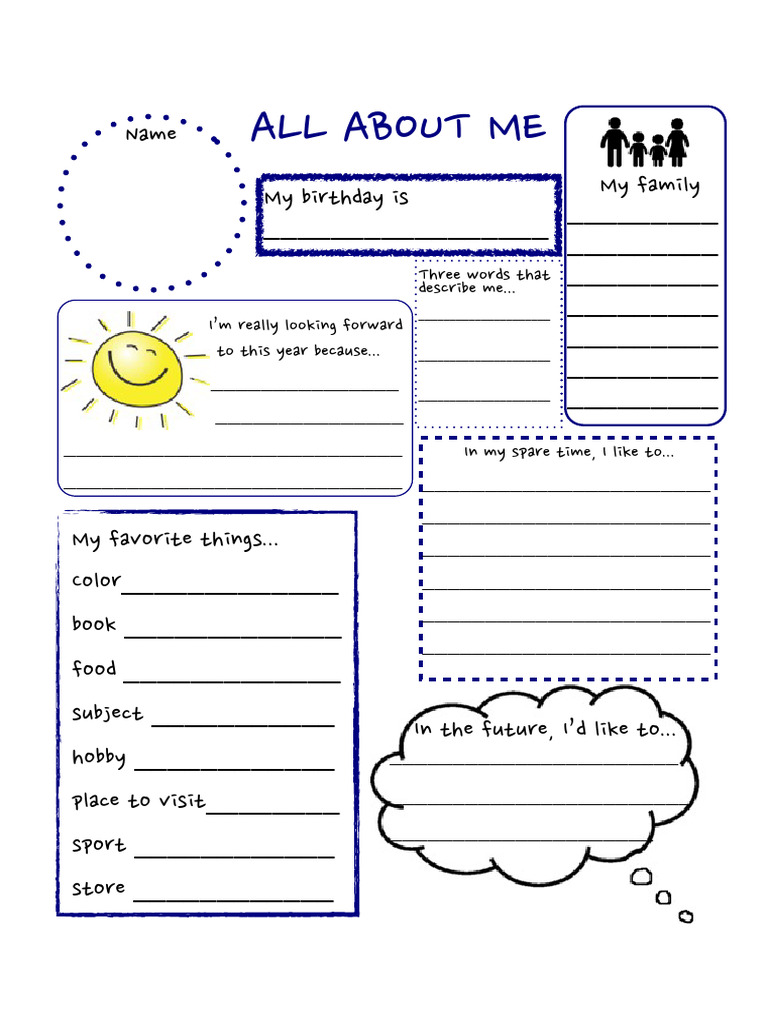 All About Me Kids | PDF